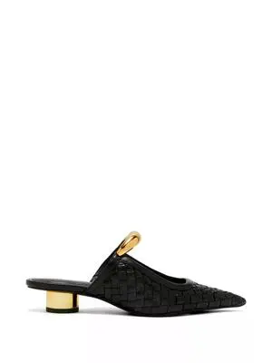 Jw Pei Woven Design Sculptural Detail Mules