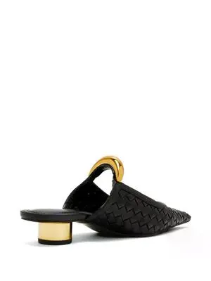Jw Pei Woven Design Sculptural Detail Mules