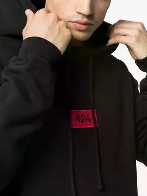 424 Logo Patch Hoodie