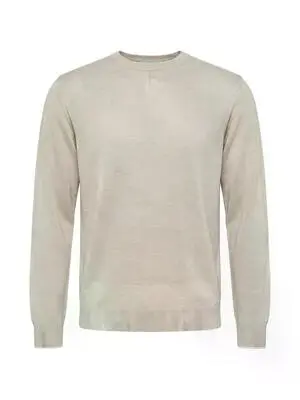 Peserico Fine-knit Crew-neck Sweater