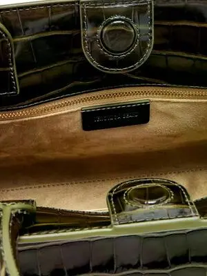 Veronica Beard Dash Leather Shoulder Bag