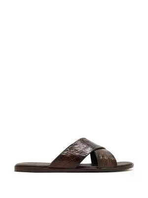 Magnanni Criss-cross Leather Sandals