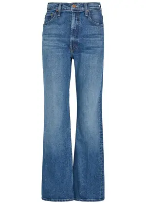 MOTHER The Bookie Sneak Straight-leg Denim Jeans