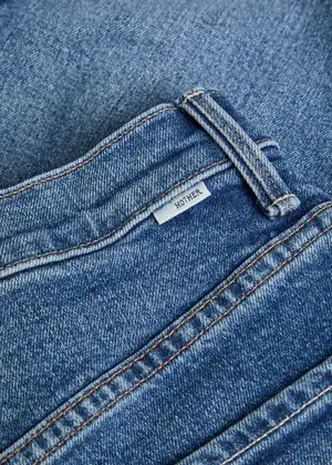 MOTHER The Bookie Sneak Straight-leg Denim Jeans