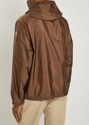 Moncler Remoray Hooded Nylon Jacket - Brown