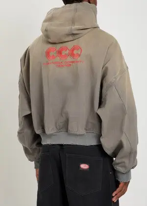 WILLY CHAVARRIA Juggernaut Hooded Canvas Jacket
