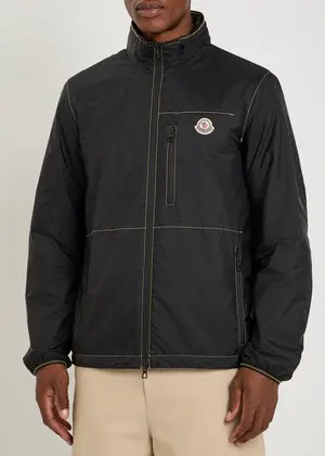 Moncler Arrakis Hooded Nylon Jacket - Black