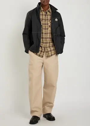 Moncler Arrakis Hooded Nylon Jacket - Black