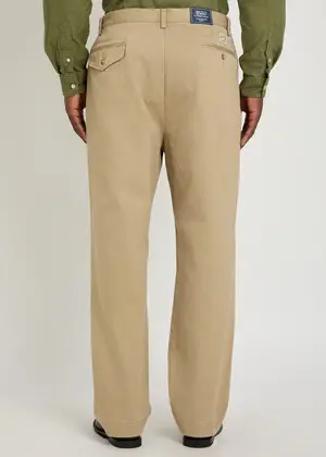 Polo Ralph Lauren Tapered-leg Twill Trousers - Khaki