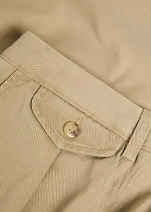 Polo Ralph Lauren Tapered-leg Twill Trousers - Khaki