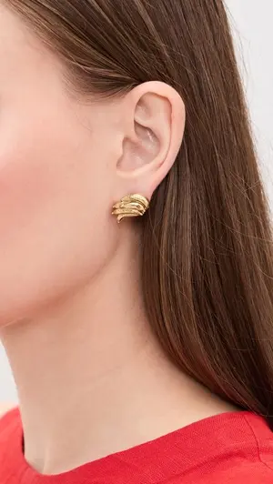 ALEMAIS Jem Banana Stud Earrings