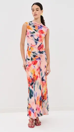 Simkhai Acacia Sleeveless Maxi Dress - Daisy Multi