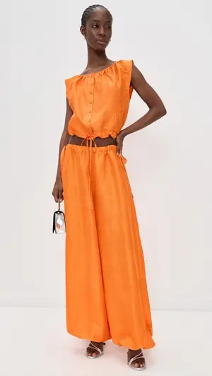 CONIGLIO PALM BEACH Silk Bubble Pants