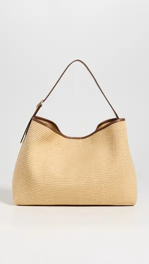 Vince Raffia Vivian Hobo Bag