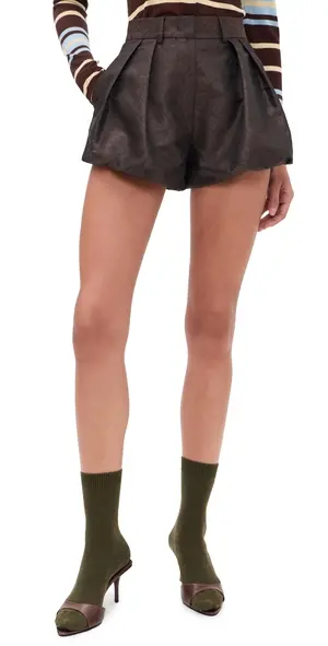 MSGM Bubble Mini Shorts