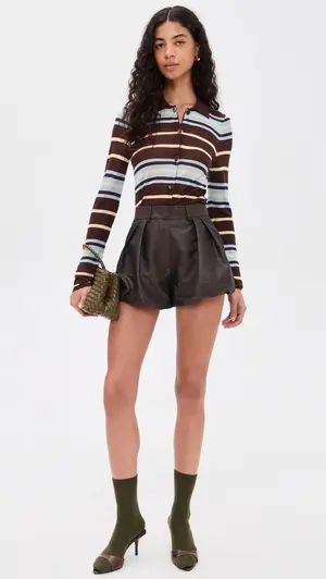 MSGM Bubble Mini Shorts