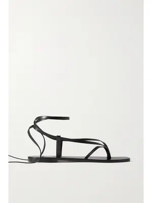A.emery Nolan Leather Sandals - Black