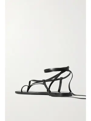 A.emery Nolan Leather Sandals - Black