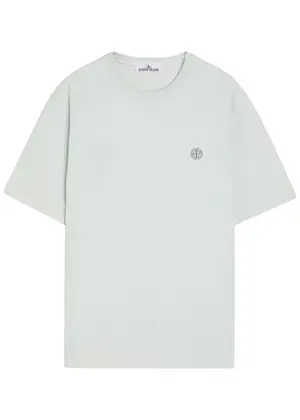 Stone Island Reflective Cotton T-shirt - Blue