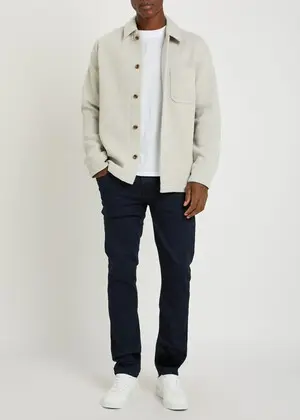 Paige Lennox Slim-leg Jeans - Navy