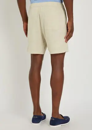Paige Elijah Woven Shorts - Cream