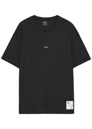 Satisfy Auralite Logo Jersey T-shirt - Black