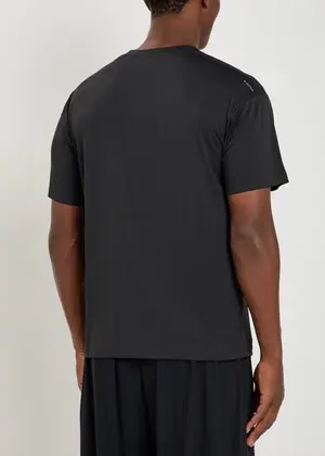 Satisfy Auralite Logo Jersey T-shirt - Black