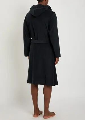 BOSS Hooded Terry Robe
