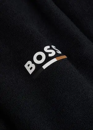 BOSS Hooded Terry Robe