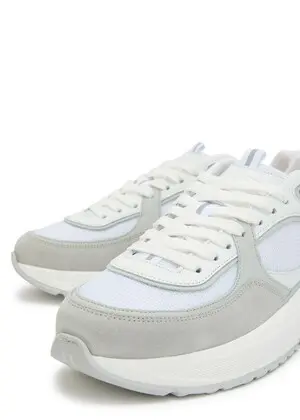 CLEENS Onesixty Panelled Mesh Sneakers - Grey