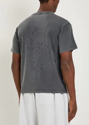 Satisfy Mothtech Distressed Cotton T-shirt