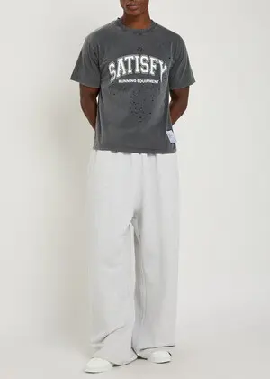 Satisfy Mothtech Distressed Cotton T-shirt