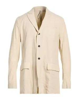 Masnada Striped Cotton And Linen Blazer