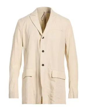 Masnada Striped Cotton And Linen Blazer