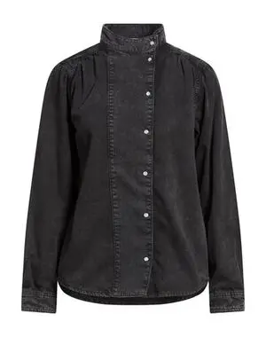 Ba&sh Cotton Denim Overshirt