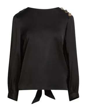 Ba&sh Solid Color Satin Top