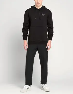 EA7 Cotton-blend Fleece Sweatshirt - Black