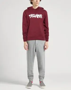 DISCLAIMER Sweatshirt Cotton With Print - Red