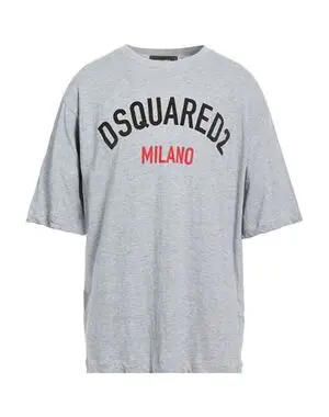 Dsquared2 T-shirt Size Cotton, Elastane - Grey