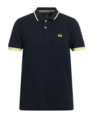 LA MARTINA Polo Shirt Size Cotton - Navy