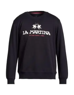 LA MARTINA Sweatshirt In Cotton And Polyester - Navy