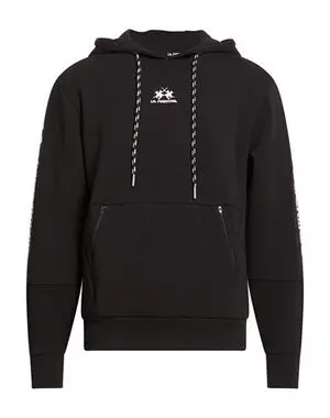 LA MARTINA Hooded Sweatshirt With Zipped Pockets