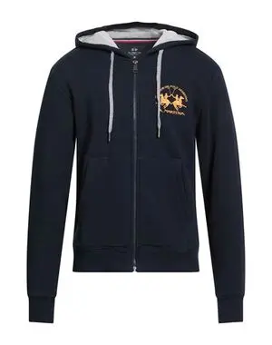 LA MARTINA Cotton-elastane Hooded Sweatshirt