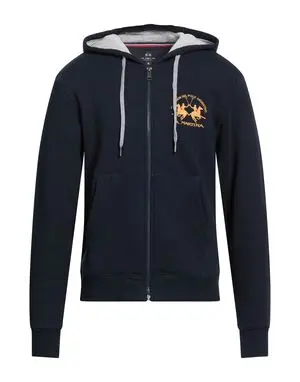 LA MARTINA Cotton-elastane Hooded Sweatshirt