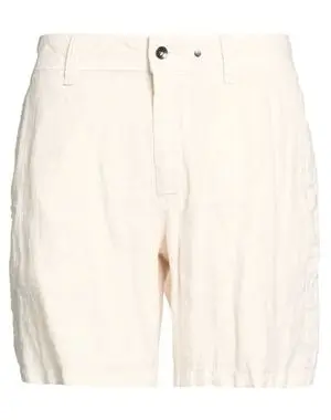 Rag & Bone Casual Linen Shorts - Off White