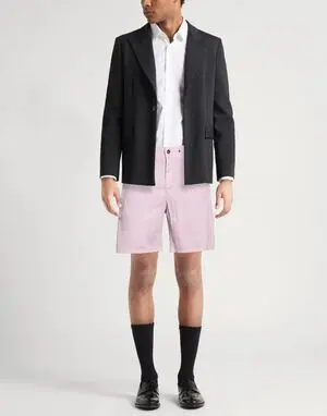 Rag & Bone Casual Linen Shorts - Purple