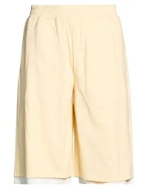 JIL SANDER Cotton Jersey Athletic Shorts - Beige