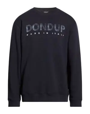 DONDUP Cotton-elastane French Terry Sweatshirt - Blue