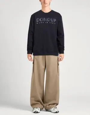 DONDUP Cotton-elastane French Terry Sweatshirt - Blue