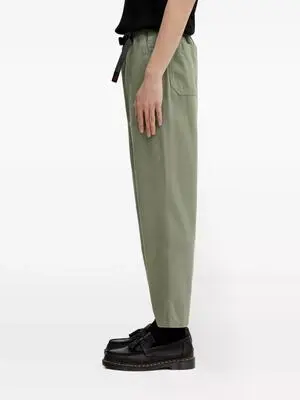 Gramicci Belted Patch-pocket Trousers - Green